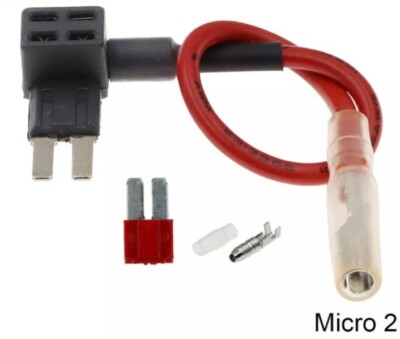 Aus post 2pcs Micro2 micro 2 Automotive ATL 3 Prong Blade Fuse Holder ...