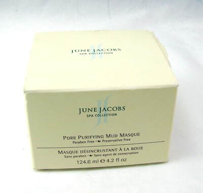 JUNE JACOBS Spa Collection Pore Purifying Mud Masque 4.2 oz NEW NIB imp ...