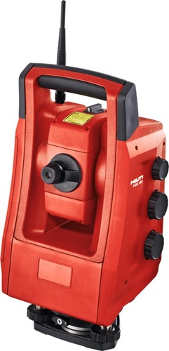 Hilti POS180 3" Robotic Total Station w/ POC100 Data Collector POS-180 ...