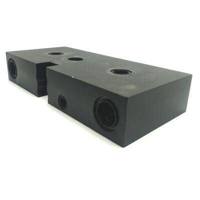 2-Axis Linear Ball Bearing Block, 2 Bearings Per Axis 2x 3/4" 2x 1" 11 ...