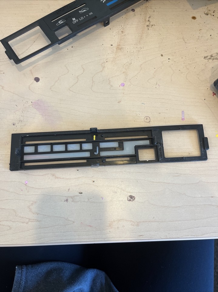89-95 Toyota Pickup 4Runner Dash Climate Control Faceplate Trim Bezel ...