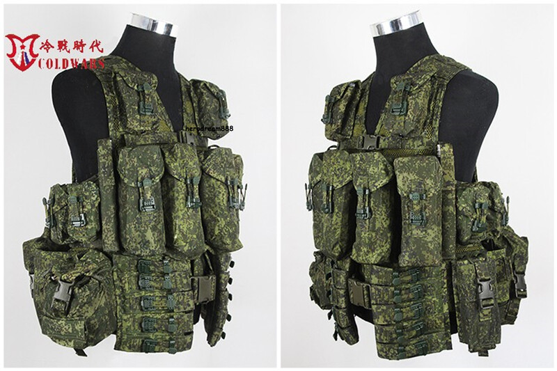 Original 6SH117 Fourth Generation Combat Gear Tactical Vest Bag Molle ...
