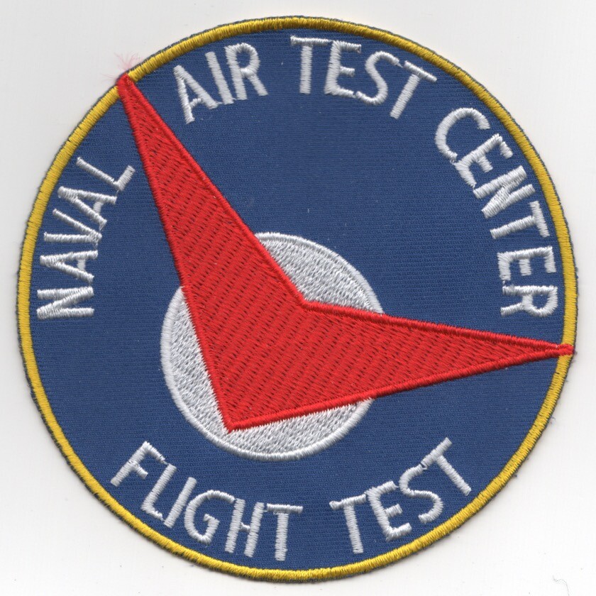 4" NAVY NAVAL AIR TEST CENTER NATC FLIGHT TEST PAX RIVER ROUND ...