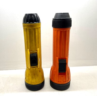 Vintage Flashlights Industrial Grade Rayovac IN2-MSC Flashlights | eBay