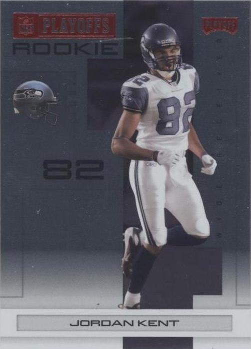 2007 Playoff NFL Playoffs - Rookie Jordan Kent #153 Red Metalized /399 ...