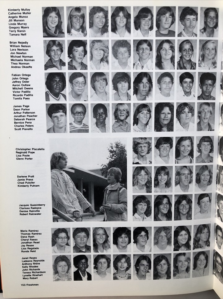 REGGIE & CHERYL MILLER - 1981 Riverside Poly HS Yearbook NBA Legend ...