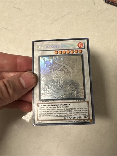 Yugioh Black Rose Dragon CSOC-EN039 Ghost Rare 1st Edition | eBay