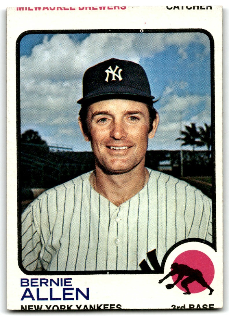 1973 TOPPS BERNIE ALLEN NEW YORK YANKEES #293 | eBay