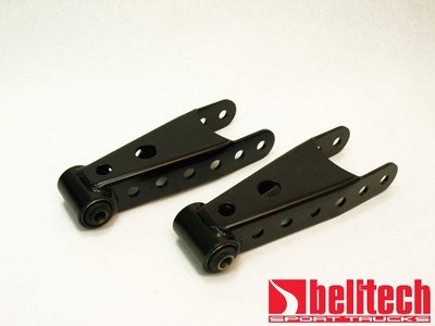 Belltech 01-10 Chevy Silverado 1500HD/2500HD/3500HD 3" Rear Shackles | eBay