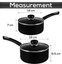 Utopia Kitchen Nonstick Cookware Saucepan Set 1 Quart and 2 Quart with ...