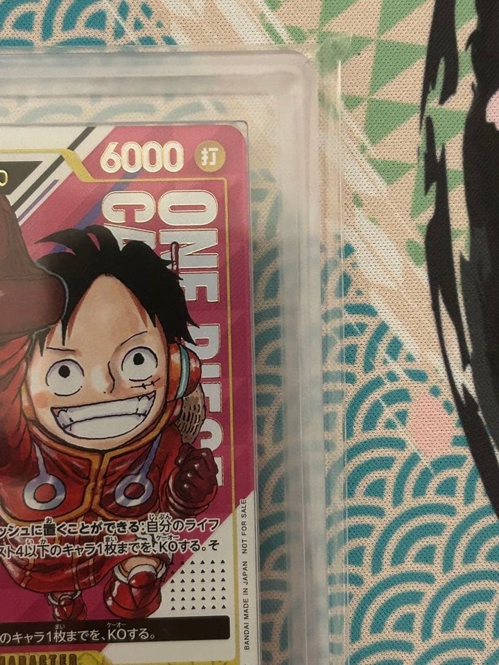 one piece card ARS10+ Serial Luffy Egghead Promo in perfect condition ...