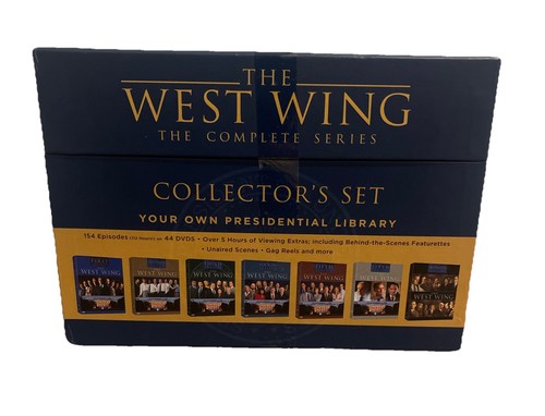 The West Wing Dvd The Complete Series Collection 2007 45 Disc Box Set ...