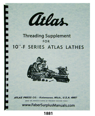 Lathe - Atlas Craftsman Lathe Thread