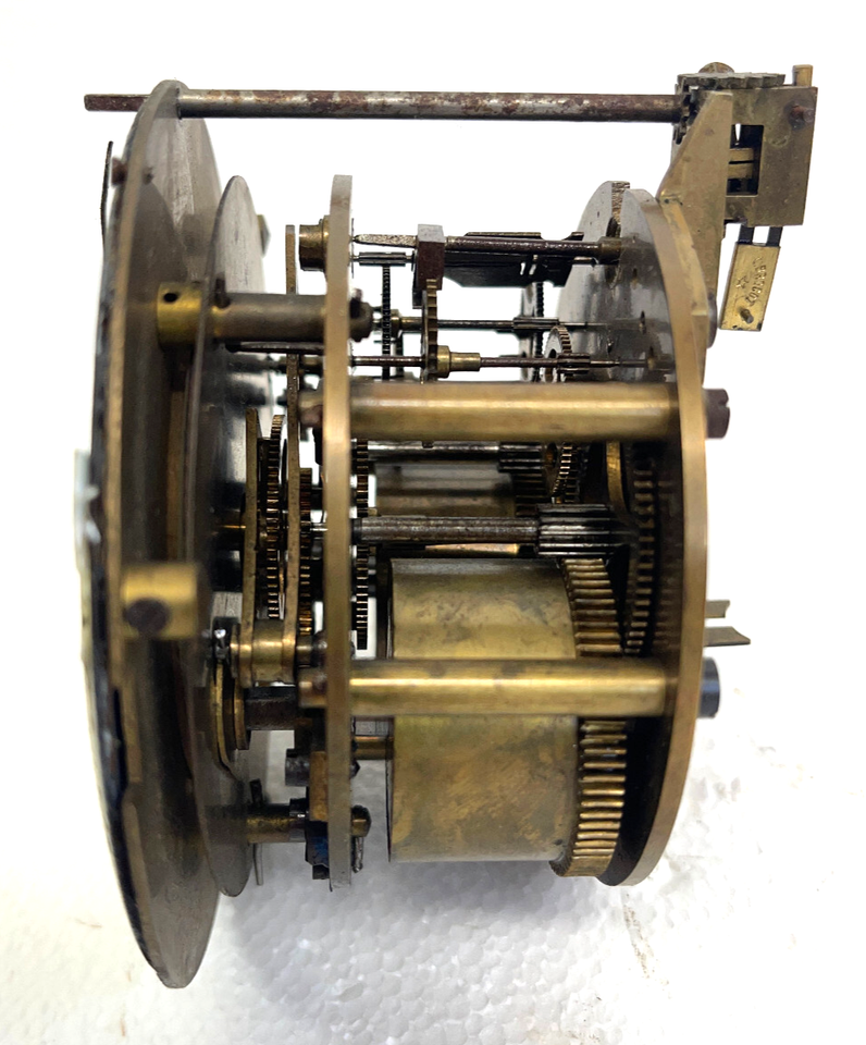 Antique French Clock Movement 3 7/8" Dial | eBay