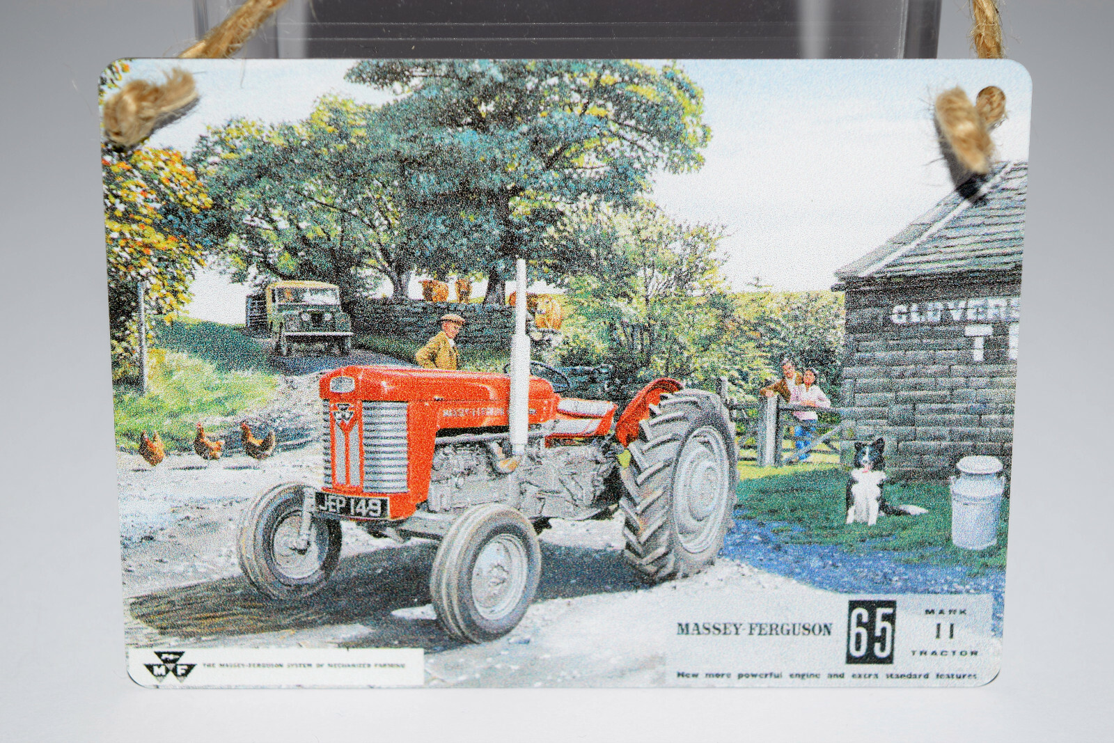 Tractor Advertising Tin Signs T20 Grey/Red Vintage Fergy - variations ...