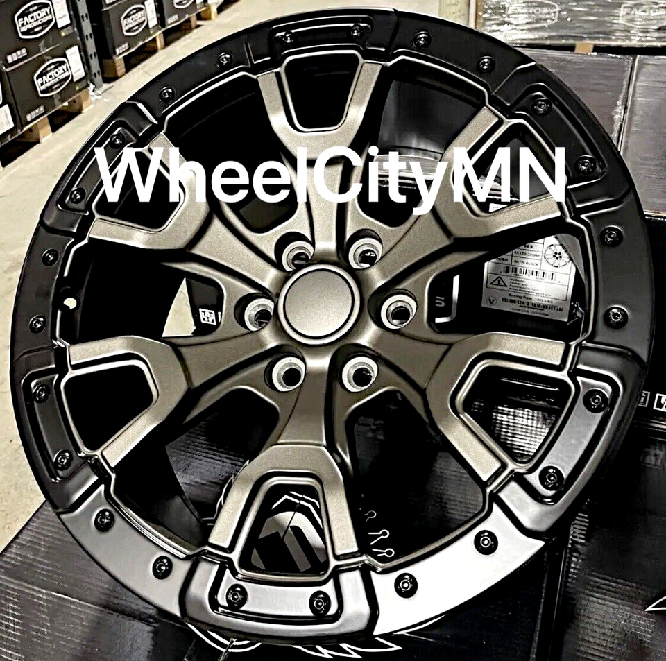 20" black bronze OE Bronco Raptor replica wheels fits 2004 2023 Ford ...