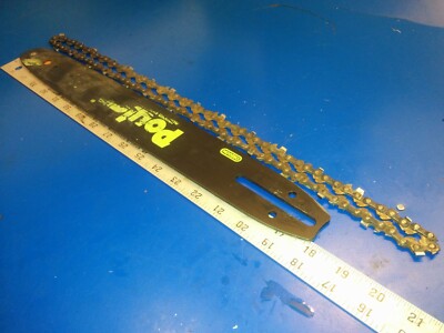 chain bar / the green machine 7400 yy chainsaw parts (6 mm) | eBay