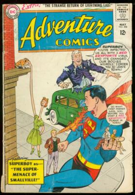 ADVENTURE COMICS #308-DC COMICS-1ST LIGHTNING LASS FR/G | eBay