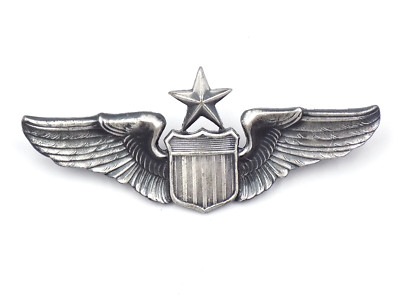 Vintage USAF Senior Pilot Breast Wings | eBay