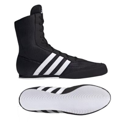 Adidas Box Hog 2 Boxing Boots Adult Boxing Shoes Kids Black Boxing ...