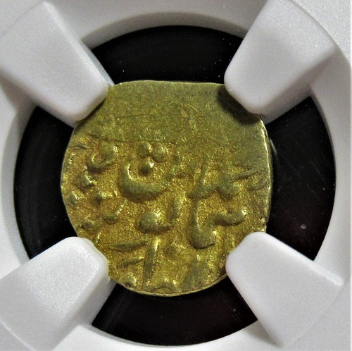 Shaybanid. gold 1/12 Mohur ND (AH 1007-1008 / AD 1598-1600) AU53 NGC ...