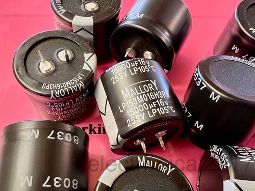 Mallory (CDE) Electrolytic Snap-in Capacitor, 15000uF, 16V, 105C ...