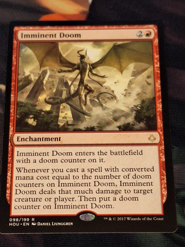 Imminent Doom - Hour of Devastation Magic the Gathering MTG Nice! | eBay