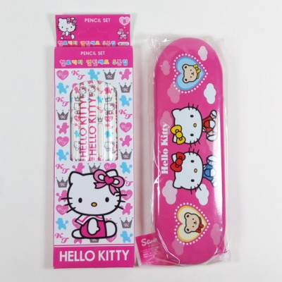Sanrio Hello Kitty Stationery Set #3 Pencils Pencil Case A13 | eBay