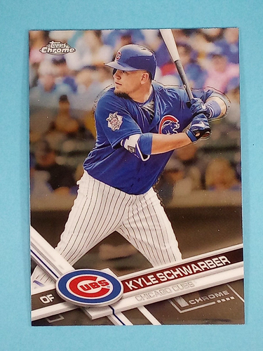 2017 Topps Chrome Kyle Schwarber Chicago Cubs #17 ⚾ | eBay