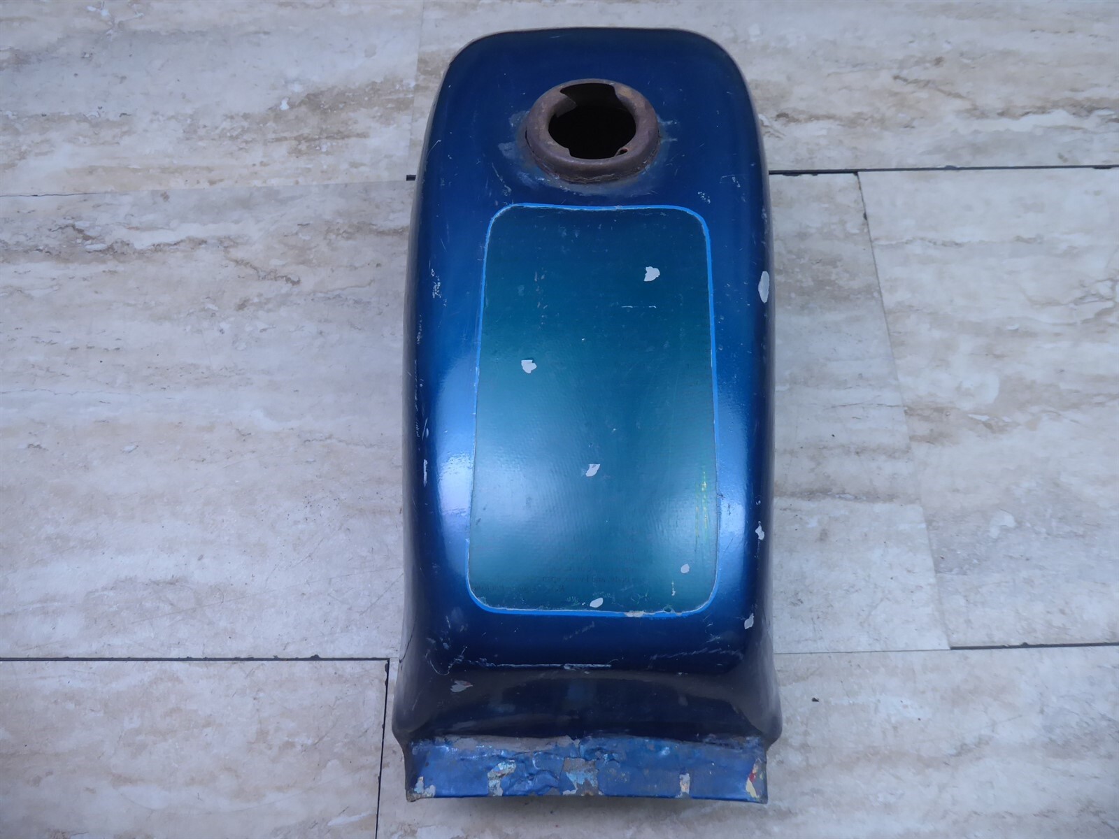 1970's Hodaka Alsport Steen 100cc Fiberglass Mini Bike Gas Fuel Tank ...