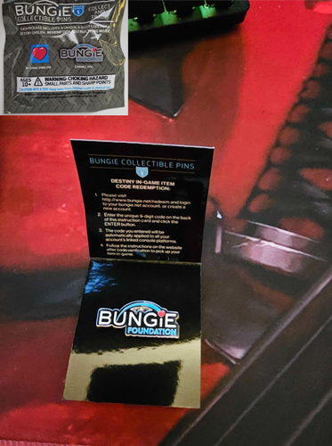 Destiny 1 Pin with Heart of the Foundation. | eBay