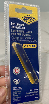 QEP PRO DIAMOND 3 In. (76 mm) Jigsaw Blade 1/4" T Shank 10585 | eBay