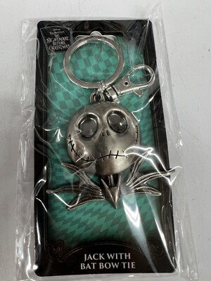 Jack Skelington Metal Key Chain Jack Face Official | eBay