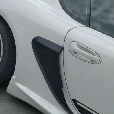 Unpainted GT4 Side Air Scoop Vents Intake For Porsche 987 Cayman 2012 ...
