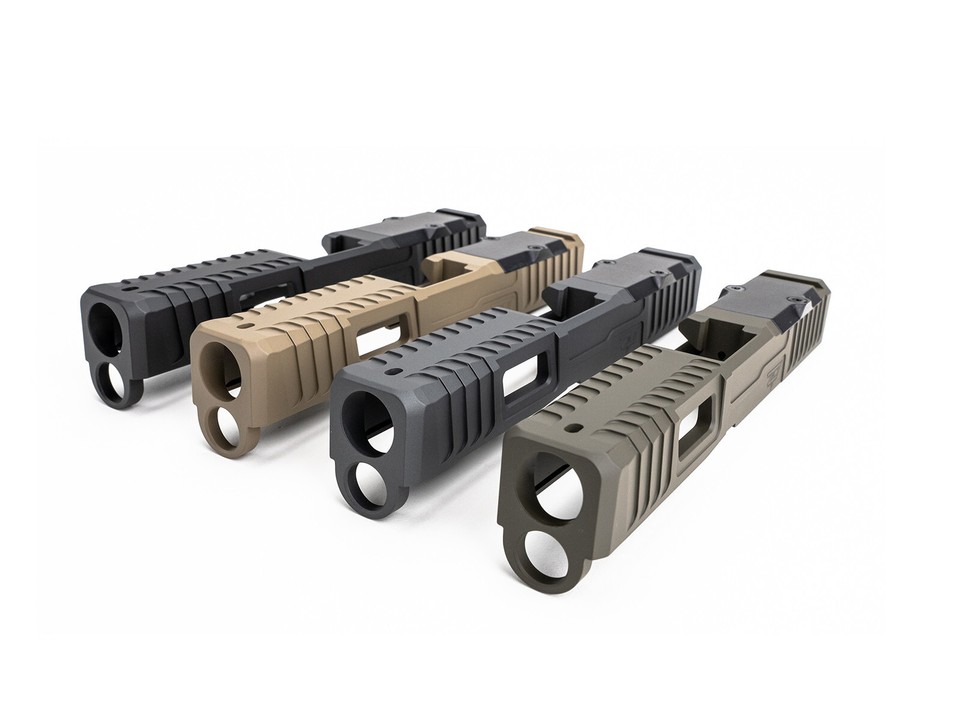 Zaffiri Precision - ZPS.1 Glock 19 Gen 5 Slide - RMR Cut - Armor Black ...