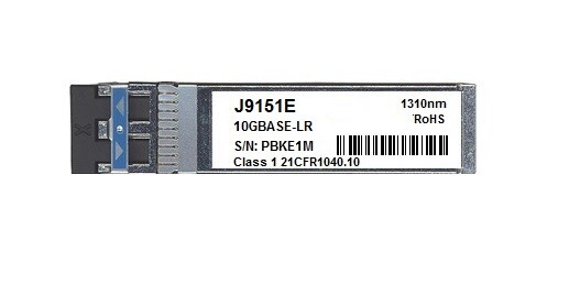 HPE Aruba J9151E compatible 10G SFP+ LC LR 10km SMF Transceiver Module ...