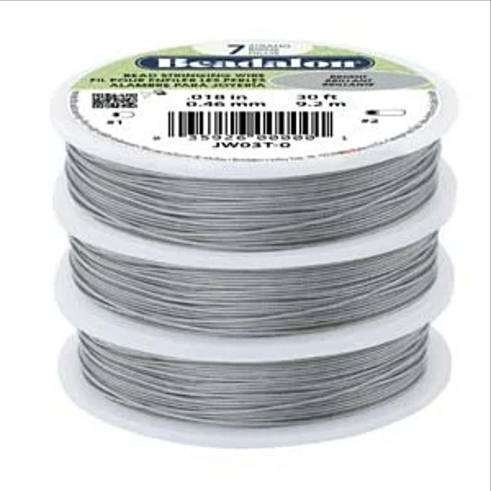 CLEARANCE Beadalon Beading Wire 7 Strand Wire, Assorted Colors and ...