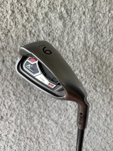 PING K15 TI FACE BLACK DOT 9 IRON -1" - PURED ACCRA 70i REGULAR R FLEX ...