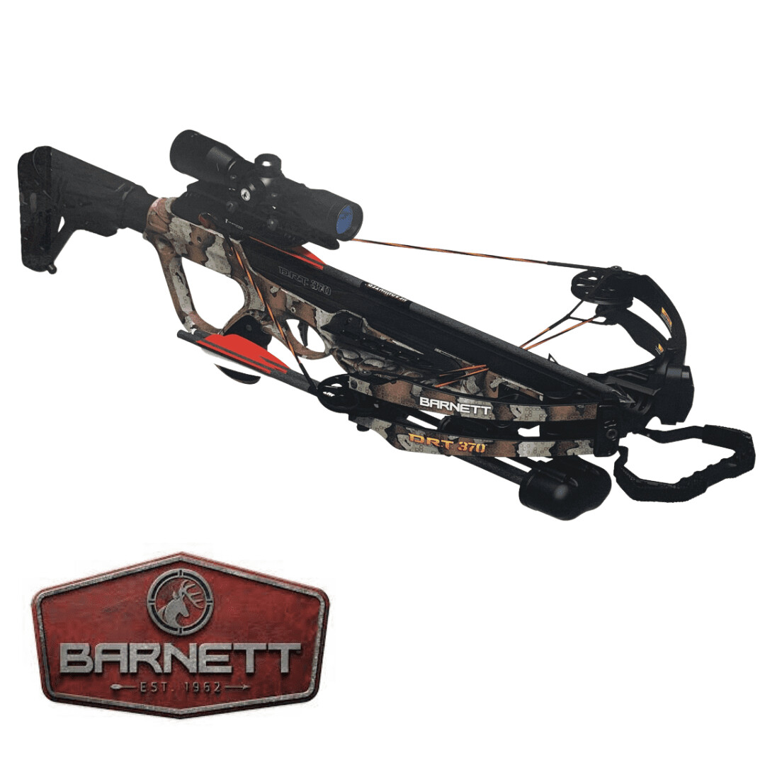 New Barnett DRT 370 XP 370 FPS Camo Crossbow Package 176729 42609781751 ...