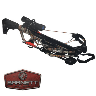 New Barnett DRT 370 XP 370 FPS Camo Crossbow Package 176729 42609781751 ...