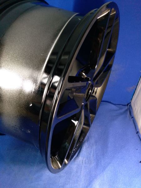 CHEVROLET CORVETTE STINGRAY C7 14-19 OEM Wheel RIM 20x10 Black 20986480 ...