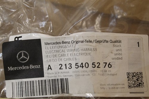 A2135405276 Wiring Harness New genuine Mercedes-Benz part | eBay UK
