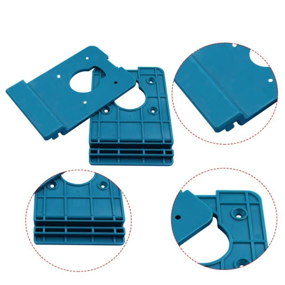 2 Pack Metal Router Guide Rail Adapter Base for Reliable and Precise ...