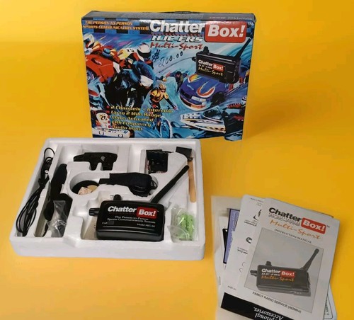 Vintage Chatter Box Multi-Sport HJC-FRS Person to Person Stereo Head ...