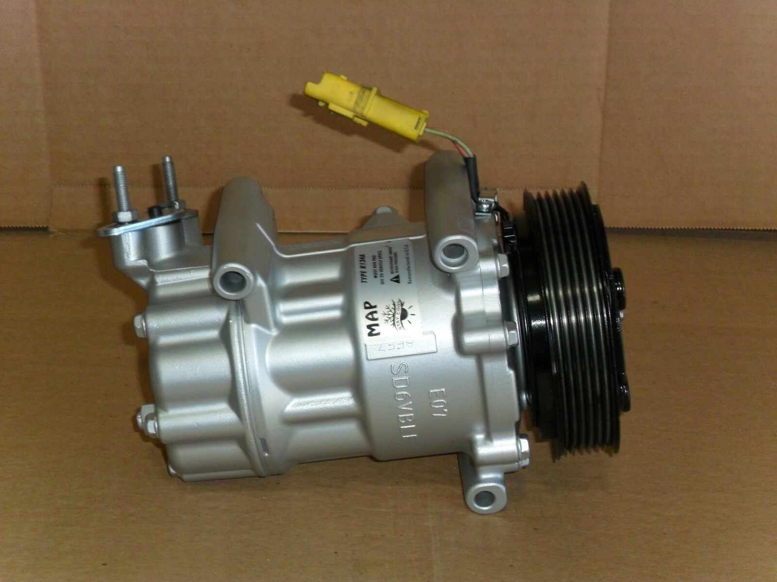 AC COMPRESSOR FITS 2008, 2009, 2010, 2011, 2015 MINI COOPER- OEM ...