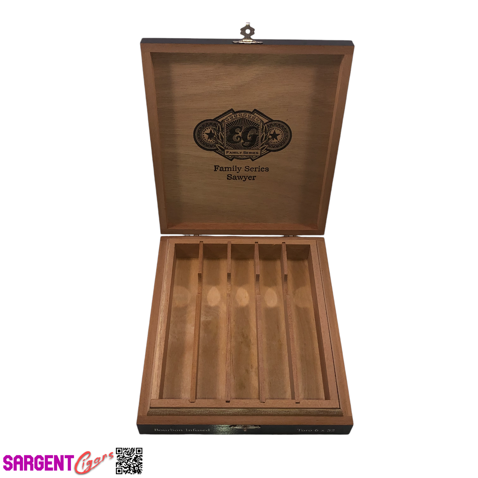 EG Family Series Empty Wooden Cigar Box 7x8.25x1.5 | eBay