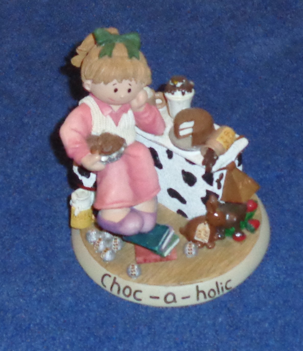 Zingle Berry Choc-a-holic Little Girl Figurine | eBay