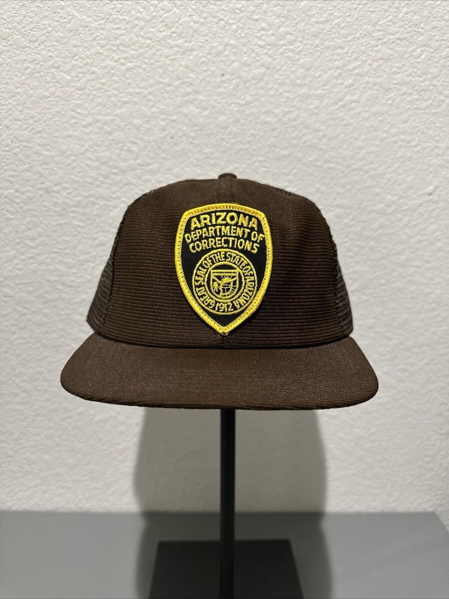 VINTAGE Arizona Department Of Corrections Trucker Mesh Hat VINTAGE Arizona Department Of Corrections Trucker Mesh Hat