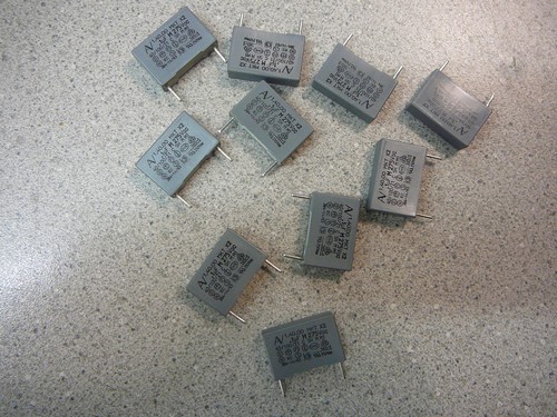 ARCOTRONICS Metallized Polyester Film Capacitor 0.1uF 275V 20% **NEW ...