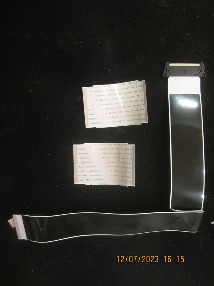 Samsung UN40H5203AF T-CON BOARD RIBBON CABLES BN96-24430D BN96-30816F ...